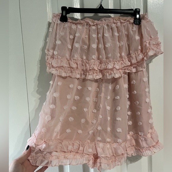 Simplee Apparel | Pants & Jumpsuits | Blush Pink Romper | Poshmark